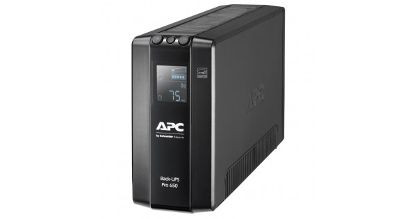 APC Back-UPS Pro BR 650VA/390W, 6xC13 Outlets(6 batt.), AVR, LCD, Data ...